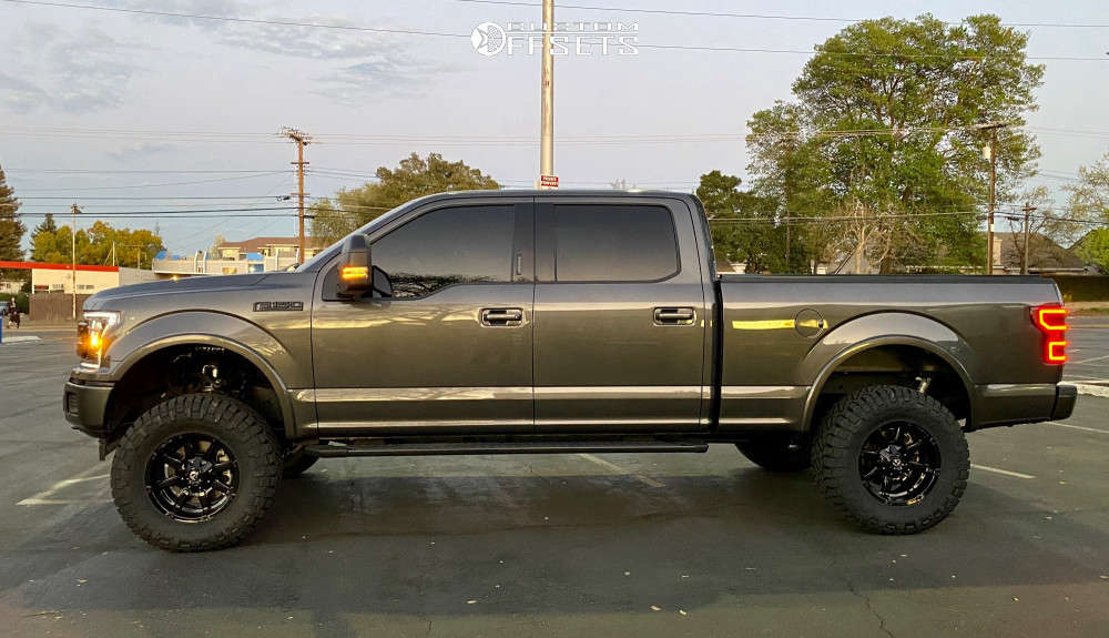 2019 Ford F-150 with 18x9 1 Fuel Coupler and 35/12.5R18 Nitto Ridge ...