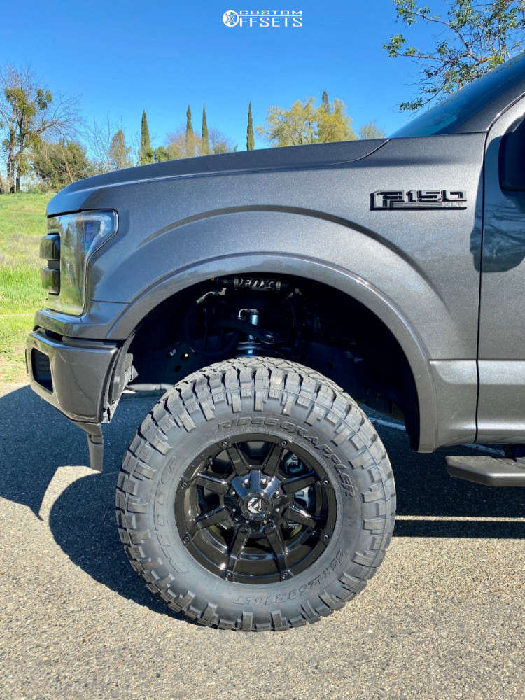 2019 Ford F-150 with 18x9 1 Fuel Coupler and 35/12.5R18 Nitto Ridge ...