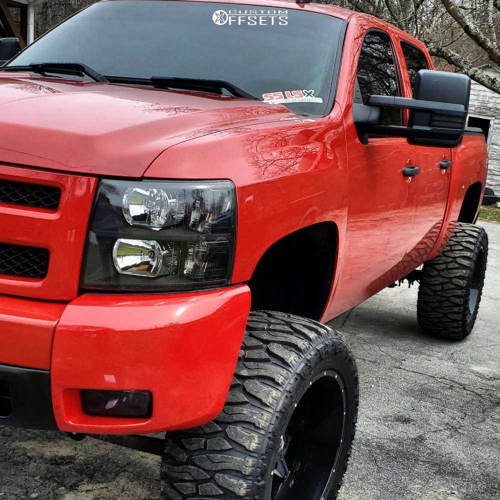 2008 Chevrolet Silverado 1500 with 22x12 -44 Gear Off-Road Wrath and ...