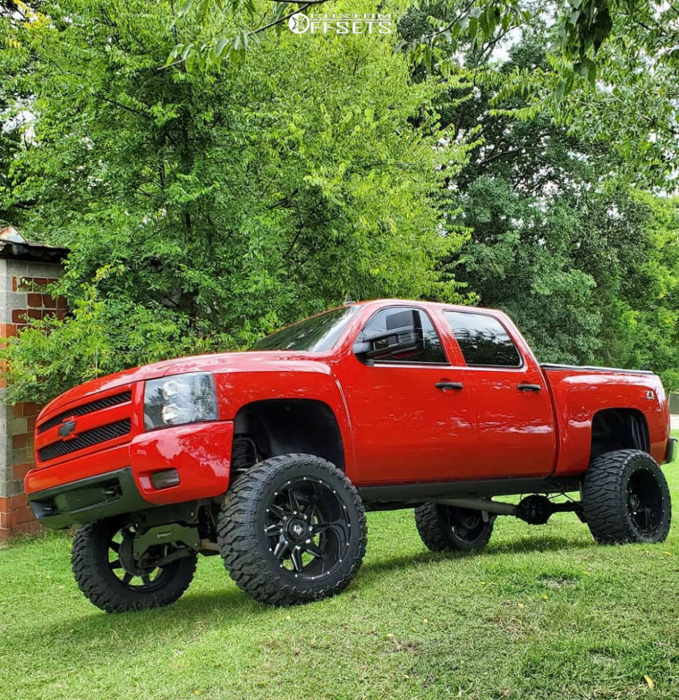 2008 Chevrolet Silverado 1500 with 22x12 -44 Gear Off-Road Wrath and ...