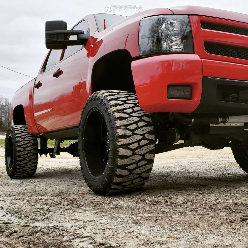 2008 Chevrolet Silverado 1500 with 22x12 -44 Gear Off-Road Wrath and ...