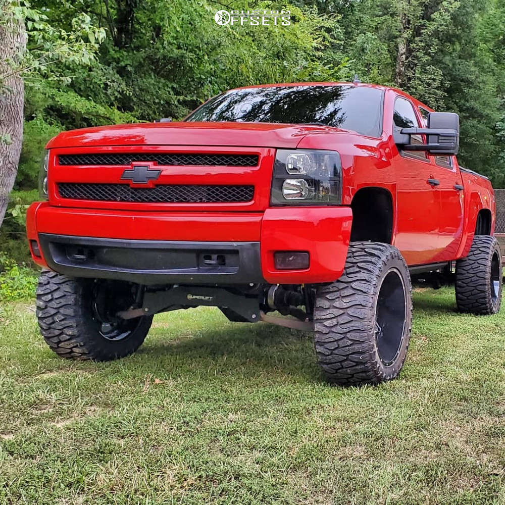 2008 Chevrolet Silverado 1500 with 22x12 -44 Gear Off-Road Wrath and ...
