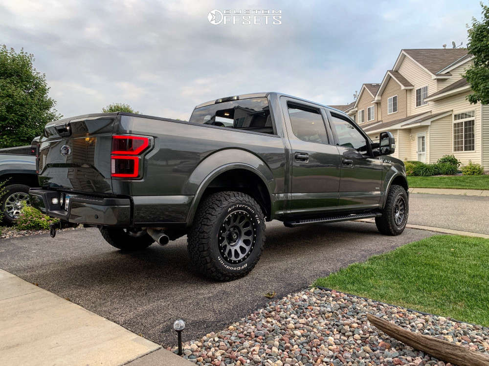 2017 Ford F-150 with 18x9 1 Fuel Vector and 275/70R18 BFGoodrich All ...
