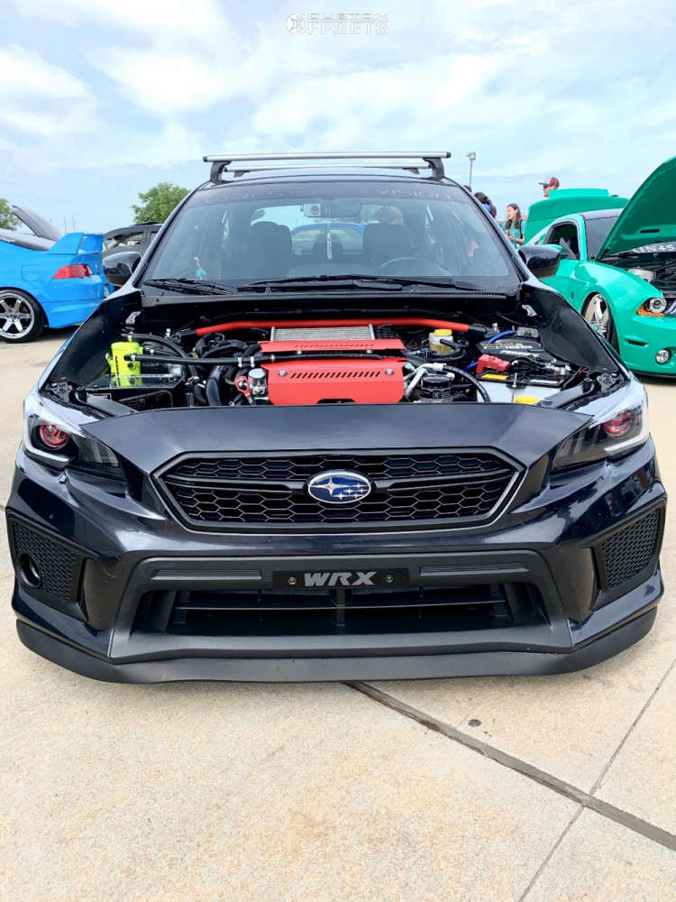 2019 Subaru WRX with 18x9.5 38 Vordoven Forme 9 and 235/40R18 Achilles ...