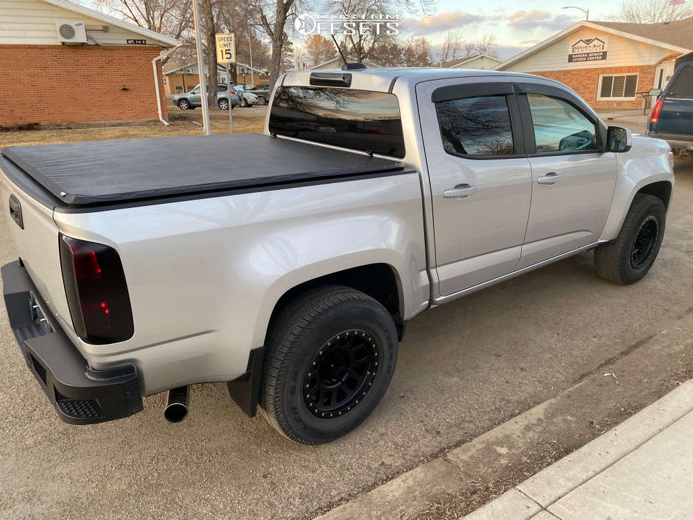2015 Chevrolet Colorado with 17x8.5 0 Method Grid and 255/75R17 ...