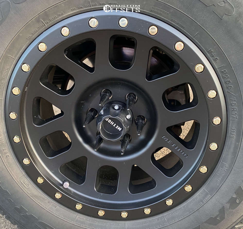 2015 Chevrolet Colorado with 17x8.5 0 Method Grid and 255/75R17 ...