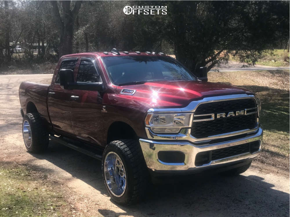 2019 Ram 2500 with 22x12 -44 Vision Rocker and 35/12.5R22 Pinnacle ...