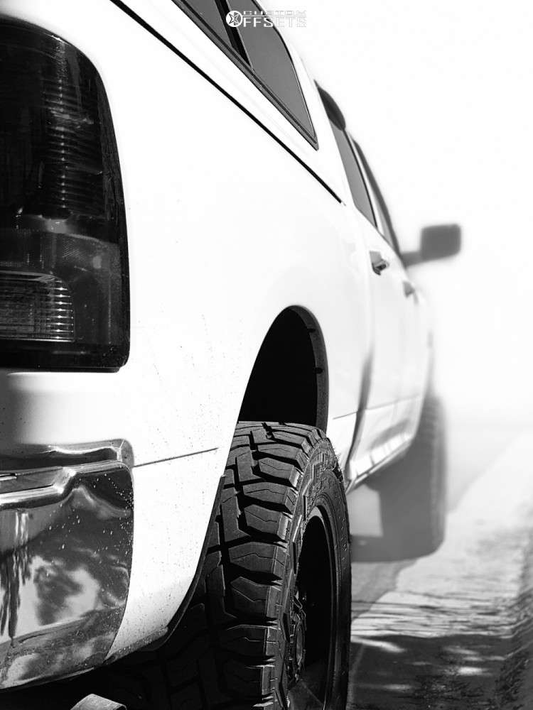 2014 Ram 2500 with 20x9 Panther Offroad 580 and 35/12.5R20 Toyo Tires ...