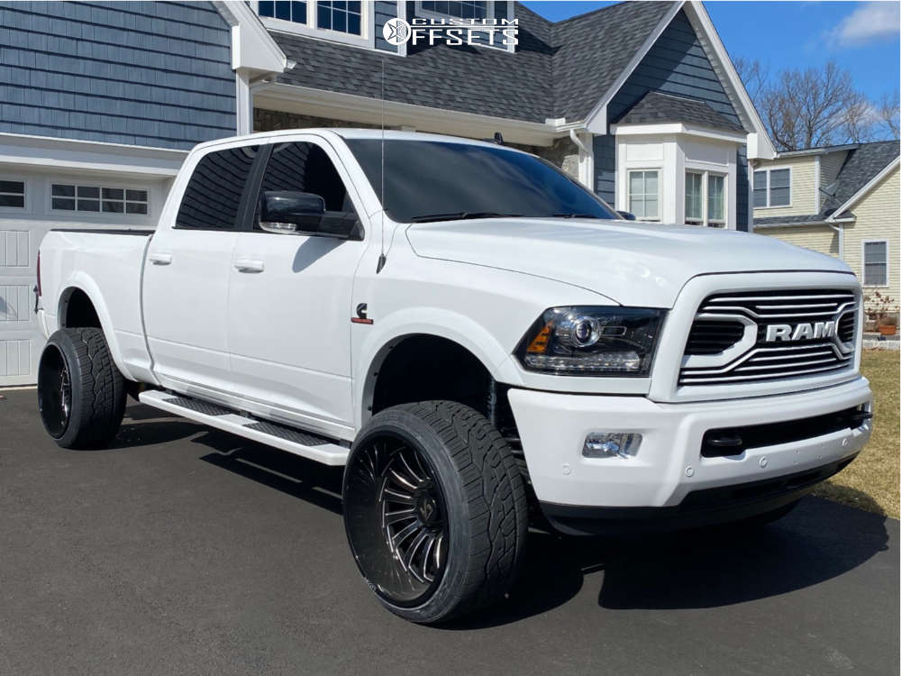 2018 Ram 2500 with 24x14 -81 ARKON OFF-ROAD Alexander and 315/35R24 ...