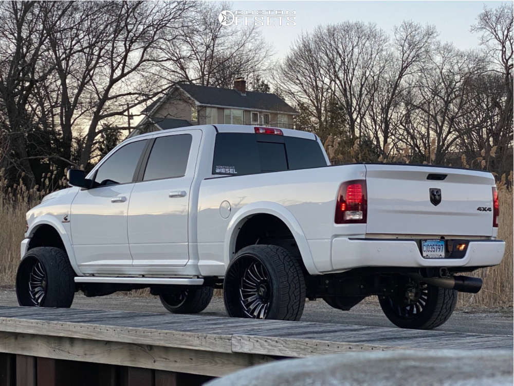2018 Ram 2500 with 24x14 -81 ARKON OFF-ROAD Alexander and 315/35R24 ...