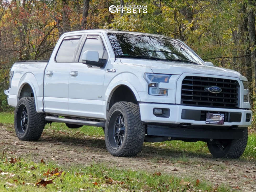 2017 Ford F-150 with 22x10 -24 XF Offroad Xf-211 and 305/45R22 Atturo ...
