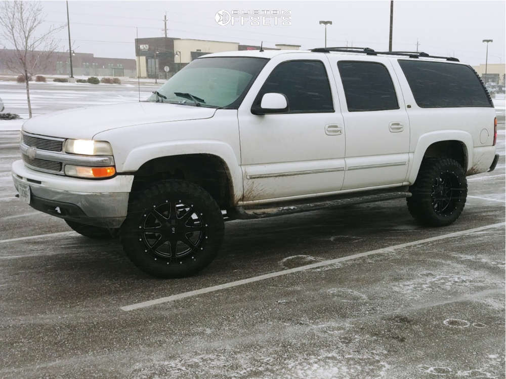 2002 Chevrolet Suburban 1500 with 20x10 -24 G-FX Tr12 and 33/12.5R20 ...