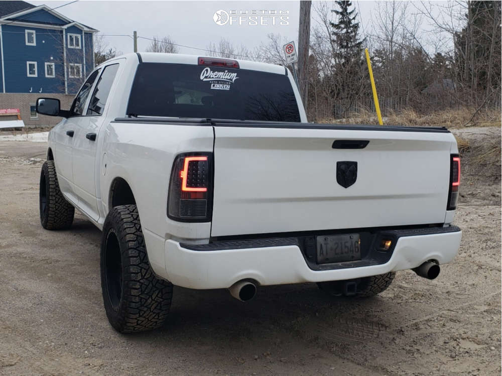 2017 Ram 1500 with 20x10 -18 Fuel Sledge and 305/55R20 Fuel Gripper At ...