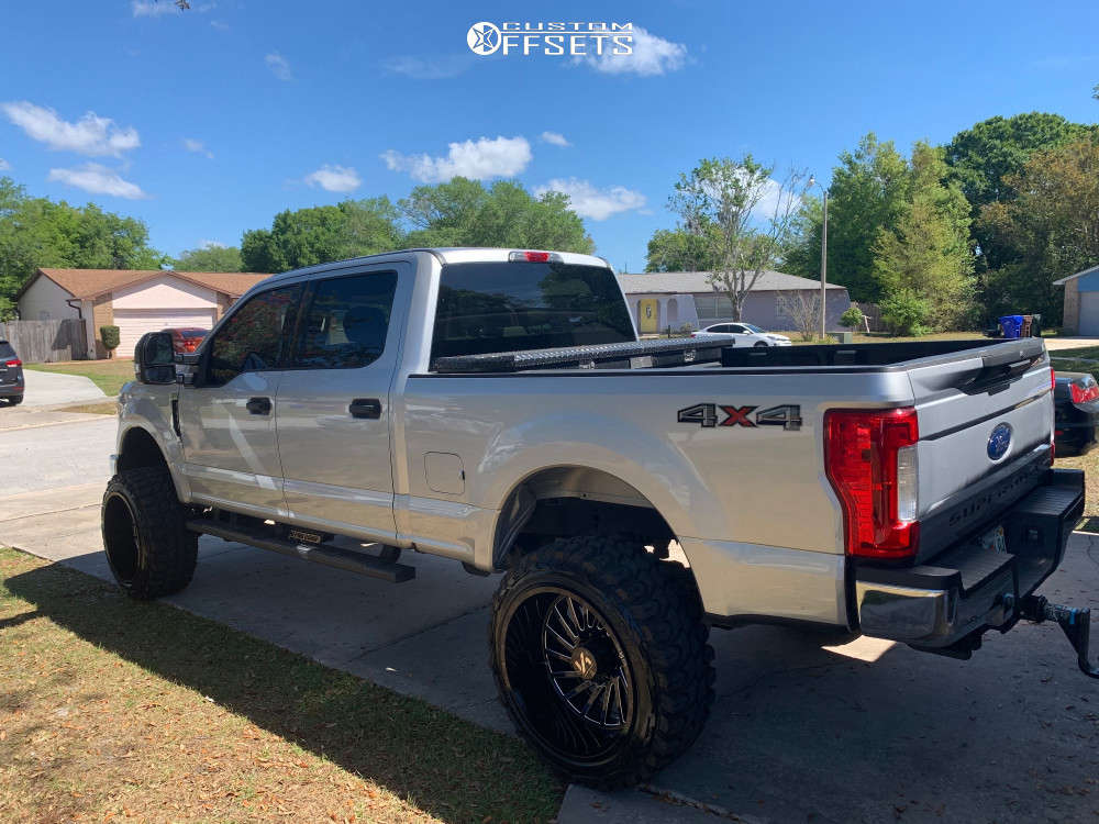 2018 Ford F-250 Super Duty with 24x14 -81 ARKON OFF-ROAD Caesar and 37/ ...
