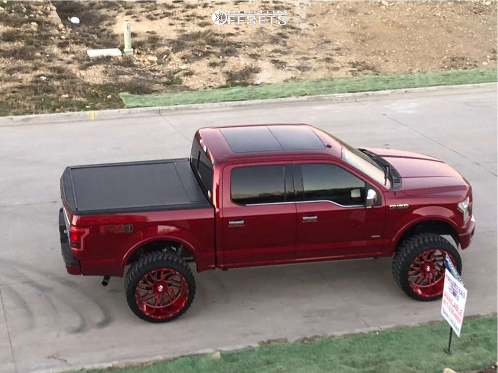 2017 Ford F-150 with 26x14 -76 TIS 544RM and 37/13.5R26 Road One ...