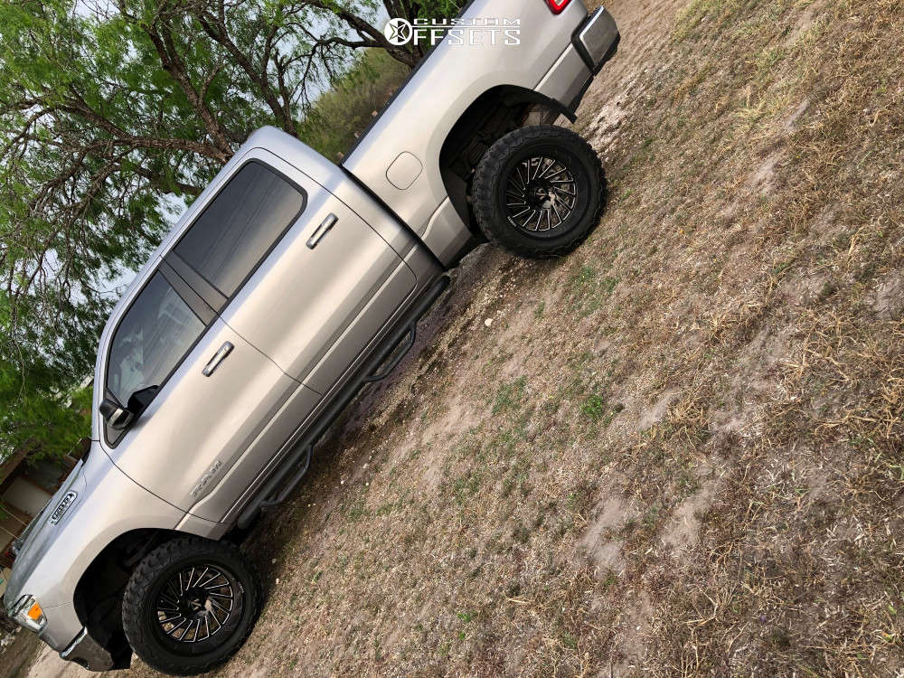 2019 Ram 1500 with 22x12 -51 ARKON OFF-ROAD Caesar and 35/13.5R22 Fury ...