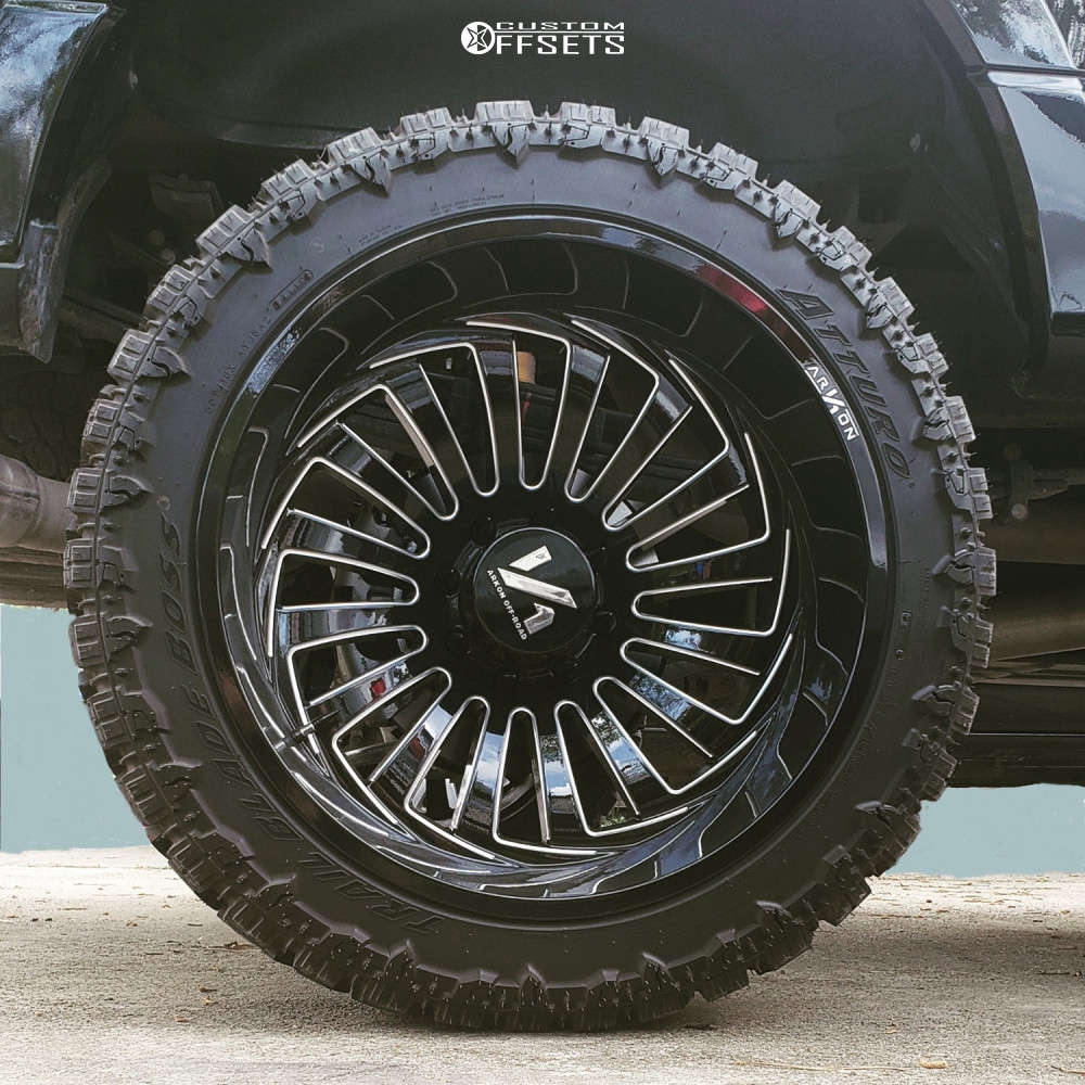 2019 Ford F-250 Super Duty with 24x14 -81 ARKON OFF-ROAD Alexander and ...