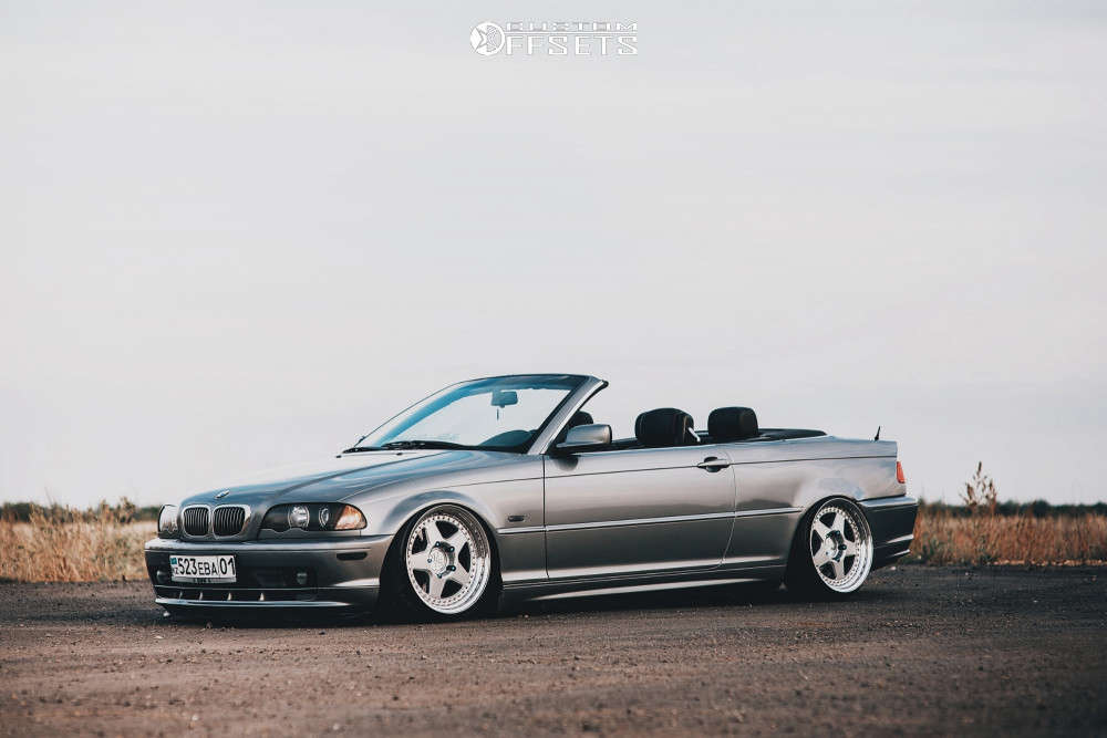 2001 BMW 325Ci with 18x9.5 35 Rays Engineering Epsilon Raguna Zzyzx and ...