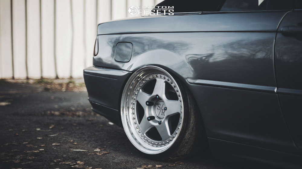 2001 BMW 325Ci with 18x9.5 35 Rays Engineering Epsilon Raguna Zzyzx and ...
