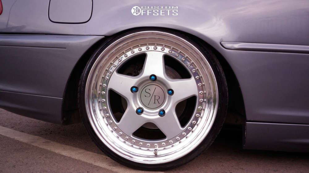 2001 BMW 325Ci with 18x9.5 35 Rays Engineering Epsilon Raguna Zzyzx and ...
