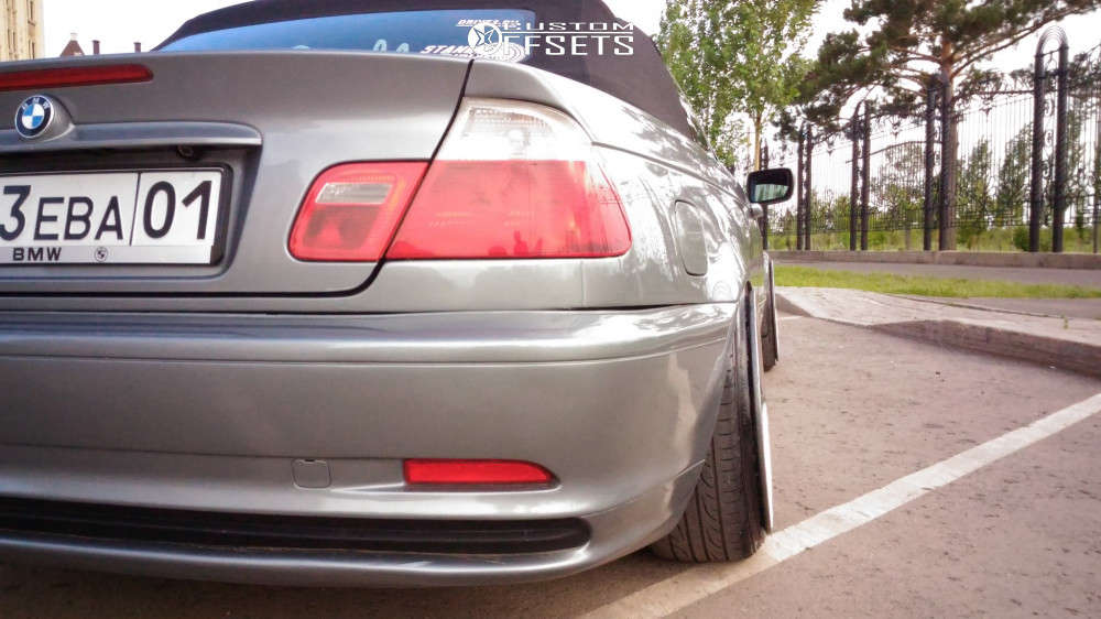 2001 BMW 325Ci with 18x9.5 35 Rays Engineering Epsilon Raguna Zzyzx and ...