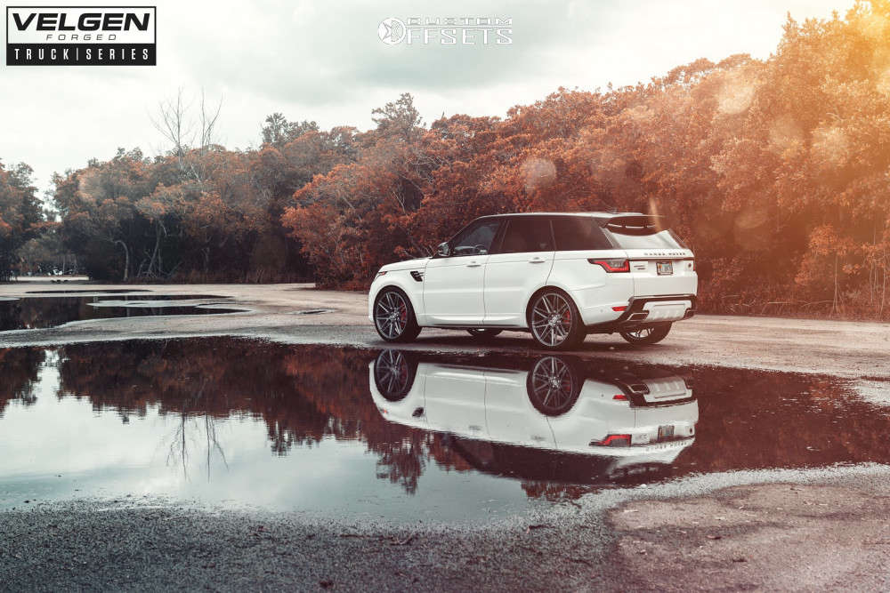 2019 Land Rover Range Rover Sport with 24x10 33 Velgen Vft9 and 295 ...