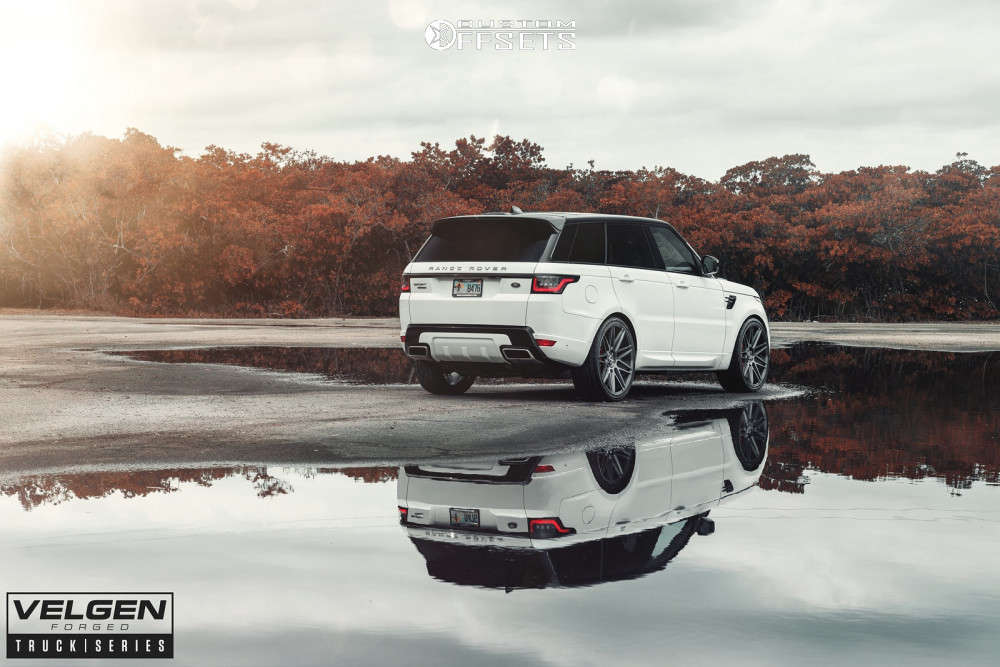 2019 Land Rover Range Rover Sport with 24x10 33 Velgen Vft9 and 295 ...