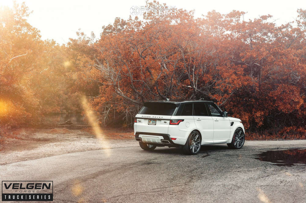 2019 Land Rover Range Rover Sport with 24x10 33 Velgen Vft9 and 295 ...