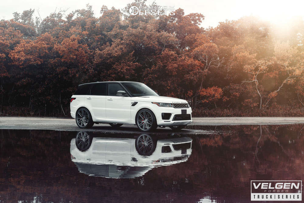 2019 Land Rover Range Rover Sport with 24x10 33 Velgen Vft9 and 295 ...