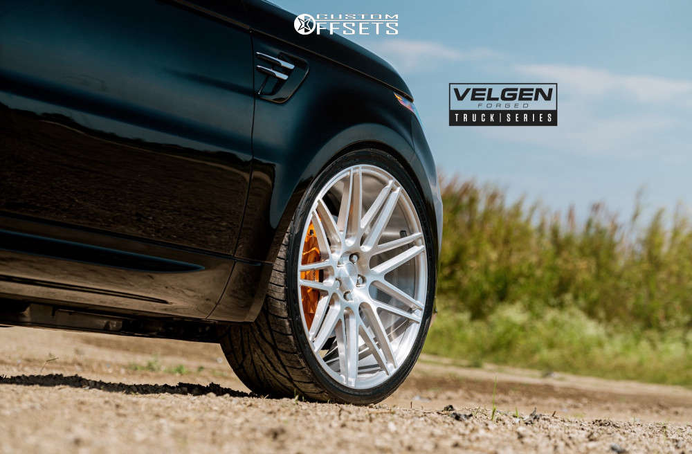 2019 Land Rover Range Rover Sport with 24x10 33 Velgen Vft9 and 295 ...