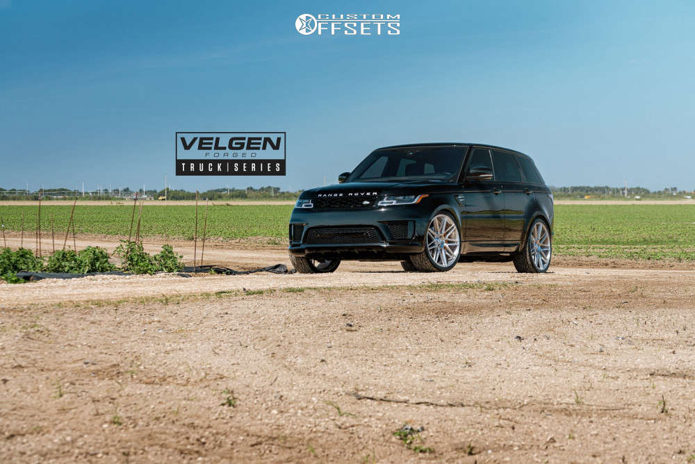 2019 Land Rover Range Rover Sport with 24x10 33 Velgen Vft9 and 295 ...