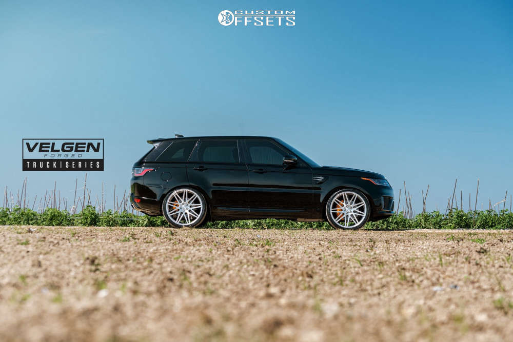 2019 Land Rover Range Rover Sport with 24x10 33 Velgen Vft9 and 295 ...
