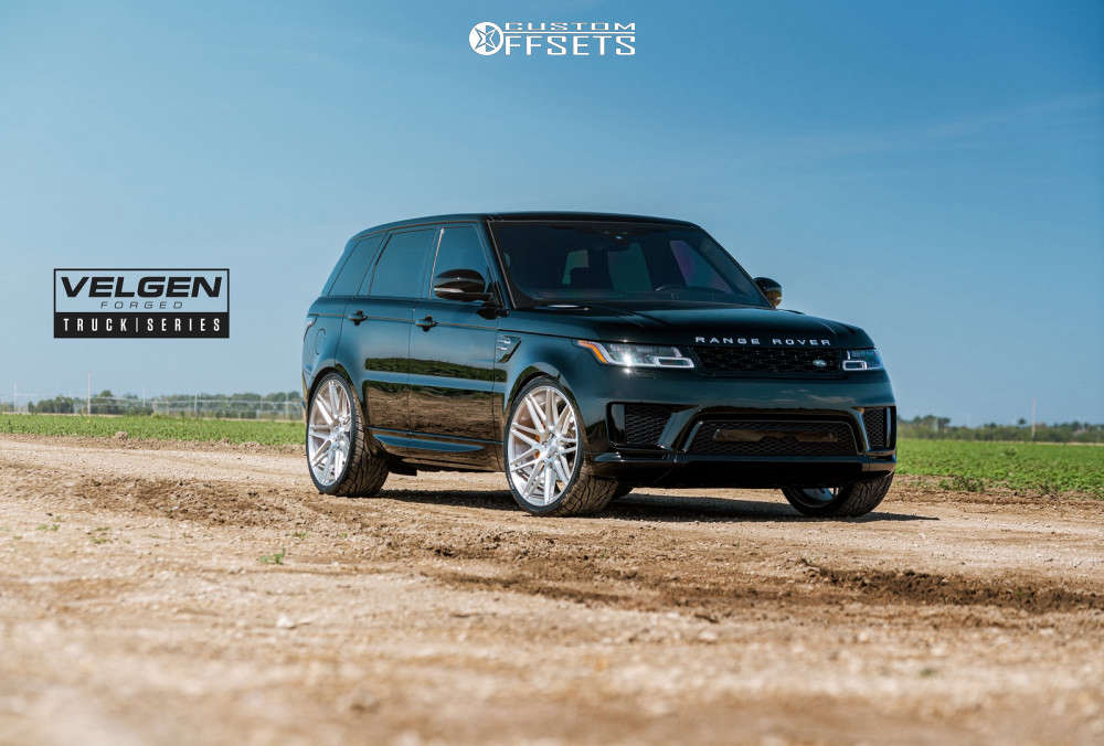 2019 Land Rover Range Rover Sport with 24x10 33 Velgen Vft9 and 295 ...