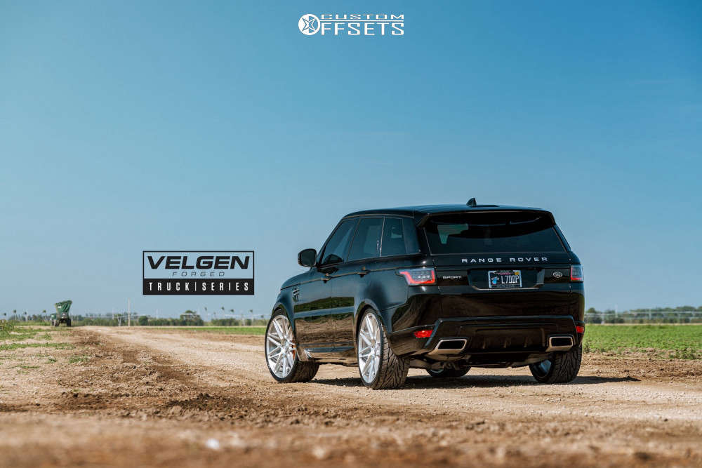 2019 Land Rover Range Rover Sport with 24x10 33 Velgen Vft9 and 295 ...