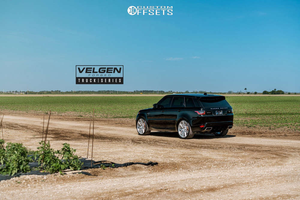 2019 Land Rover Range Rover Sport with 24x10 33 Velgen Vft9 and 295 ...