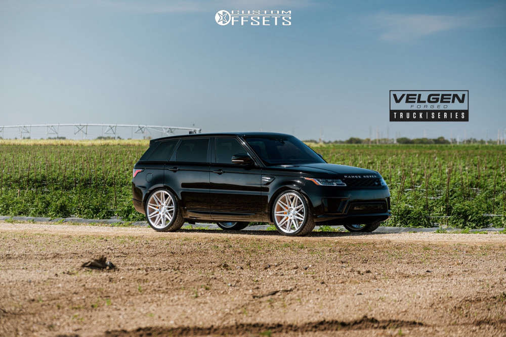 2019 Land Rover Range Rover Sport with 24x10 33 Velgen Vft9 and 295 ...