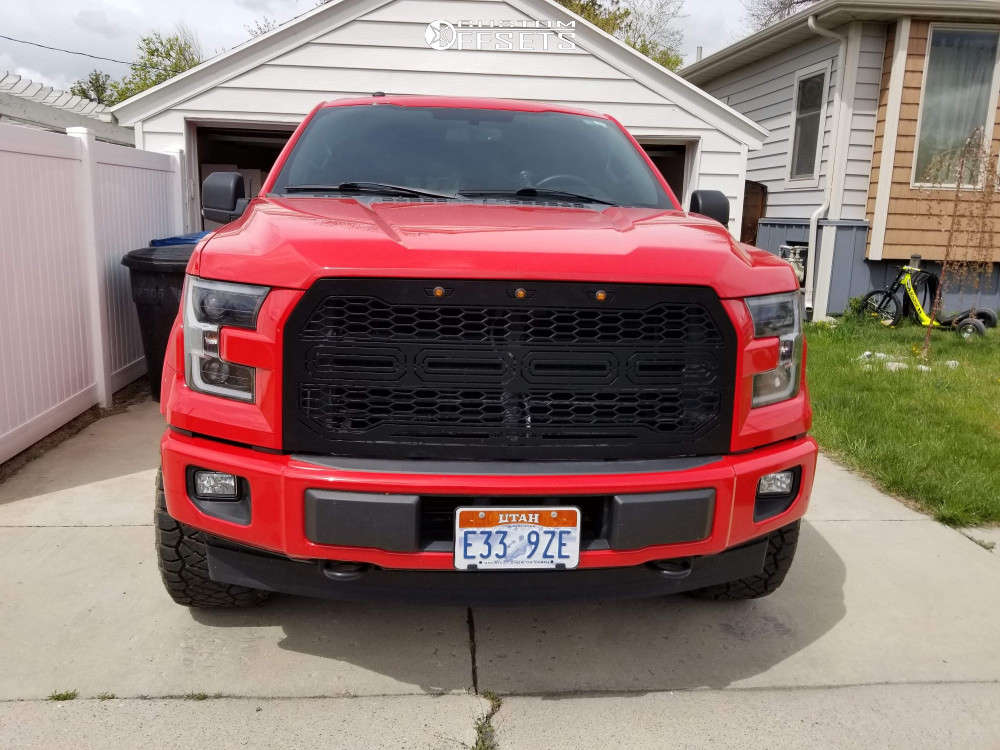2017 Ford F-150 with 20x9 1 Fuel Cleaver and 33/12.5R20 Nitto Ridge ...