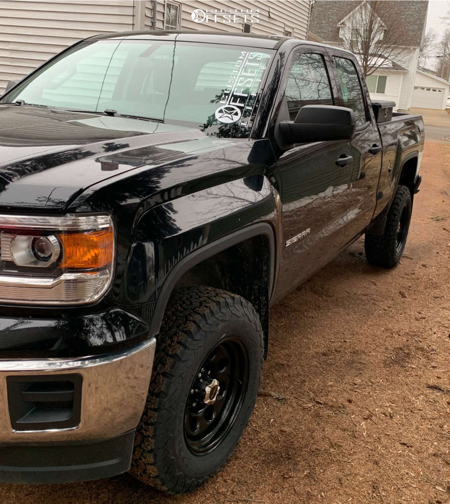 2015 GMC Sierra 1500 with 17x9 -12 Vision Soft 8 and 265/70R17 ...