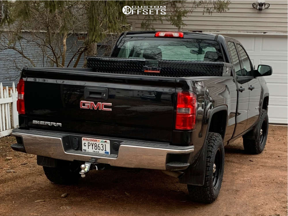 2015 GMC Sierra 1500 with 17x9 -12 Vision Soft 8 and 265/70R17 ...