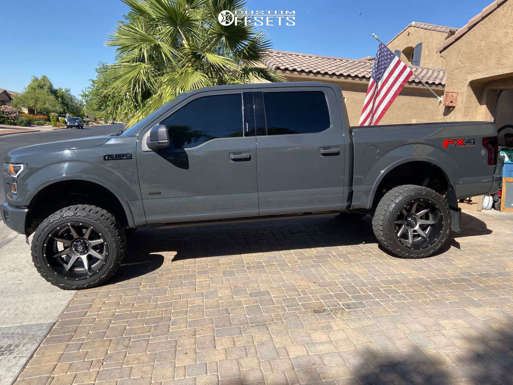 2016 Ford F-150 with 22x12 -44 Fuel Rampage and 35/12.5R22 Thunderer ...