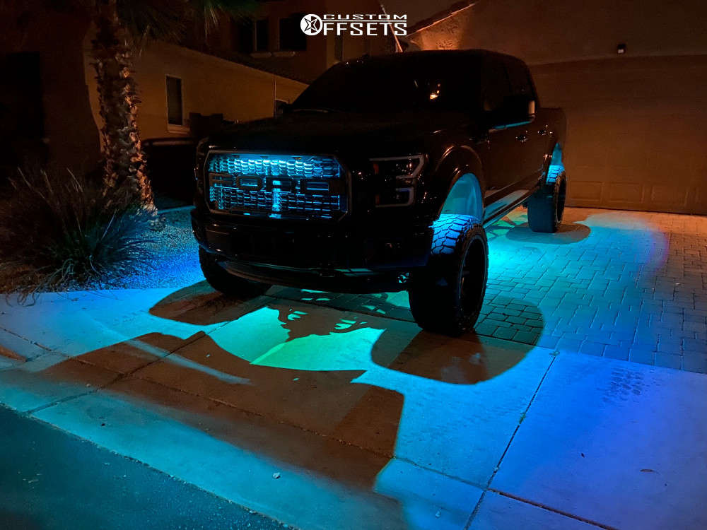 2016 Ford F-150 with 22x12 -44 Fuel Rampage and 35/12.5R22 Thunderer ...