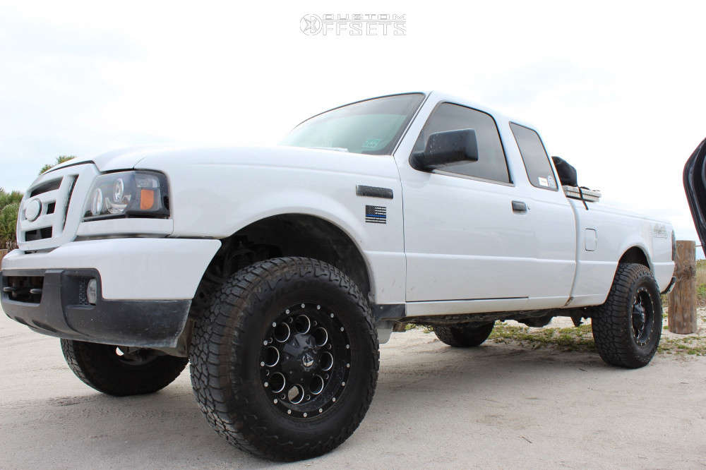 2007 Ford Ranger with 16x8 0 Fuel Revolver and 285/75R16 Falken ...