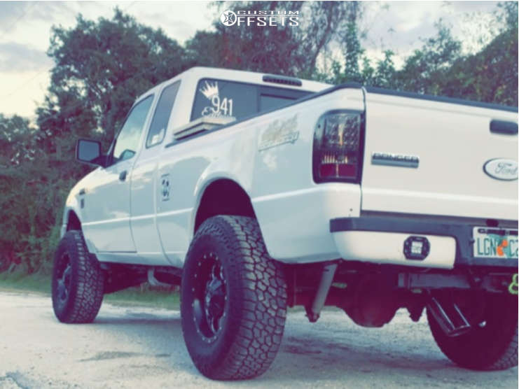 2007 Ford Ranger with 16x8 0 Fuel Revolver and 285/75R16 Falken ...