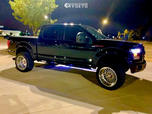 2017 Ford F-150 with 22x12 -44 Stealth Forged Ruger and 35/12.5R22 ...