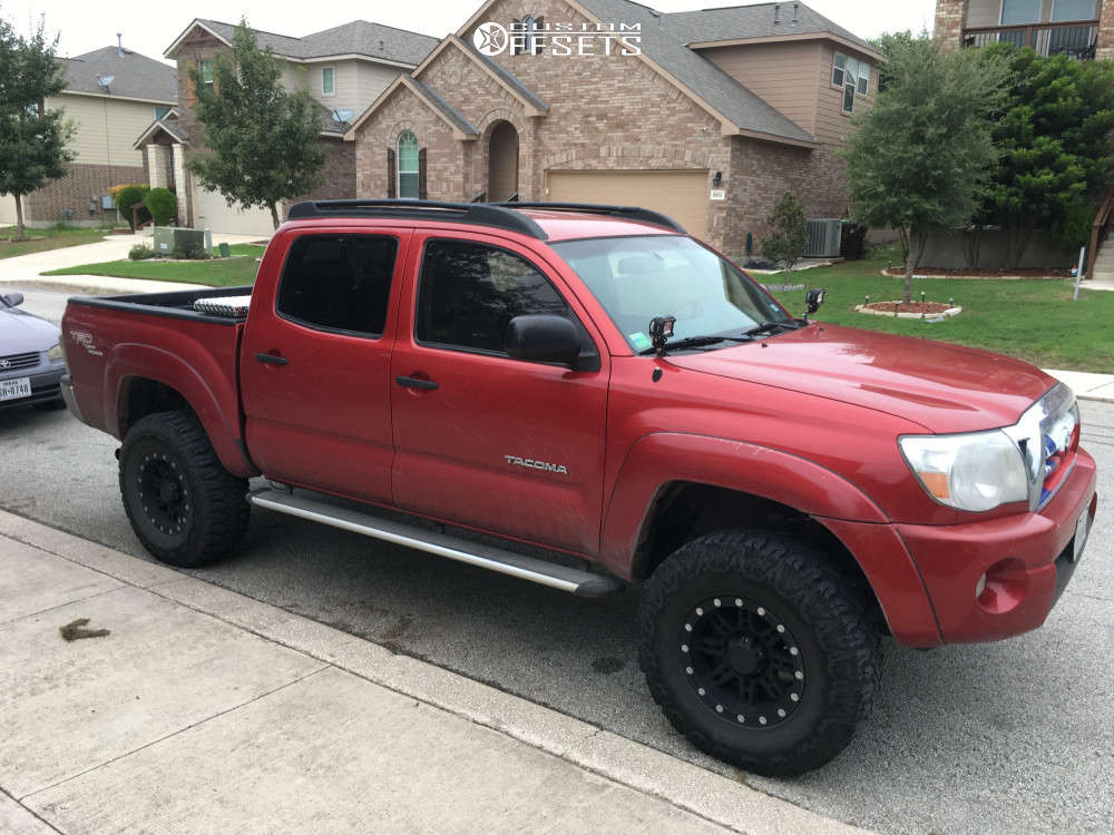 2010 Toyota Tacoma with 16x8 -6 Pro Comp 31 and 285/75R16 Milestar ...