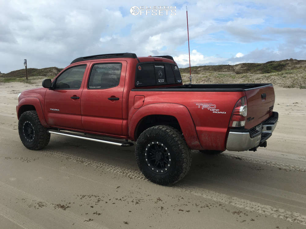2010 Toyota Tacoma with 16x8 -6 Pro Comp 31 and 285/75R16 Milestar ...