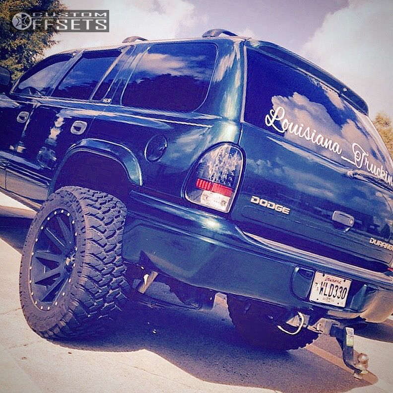 2002 Dodge Durango with 20x10 -24 XD Heist and 33/12.5R20 Nitto Trail ...