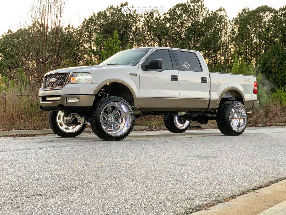 2005 Ford F-150 with 24x14 -76 Fuel Forged Ff02 and 35/12.5R24 Haida ...