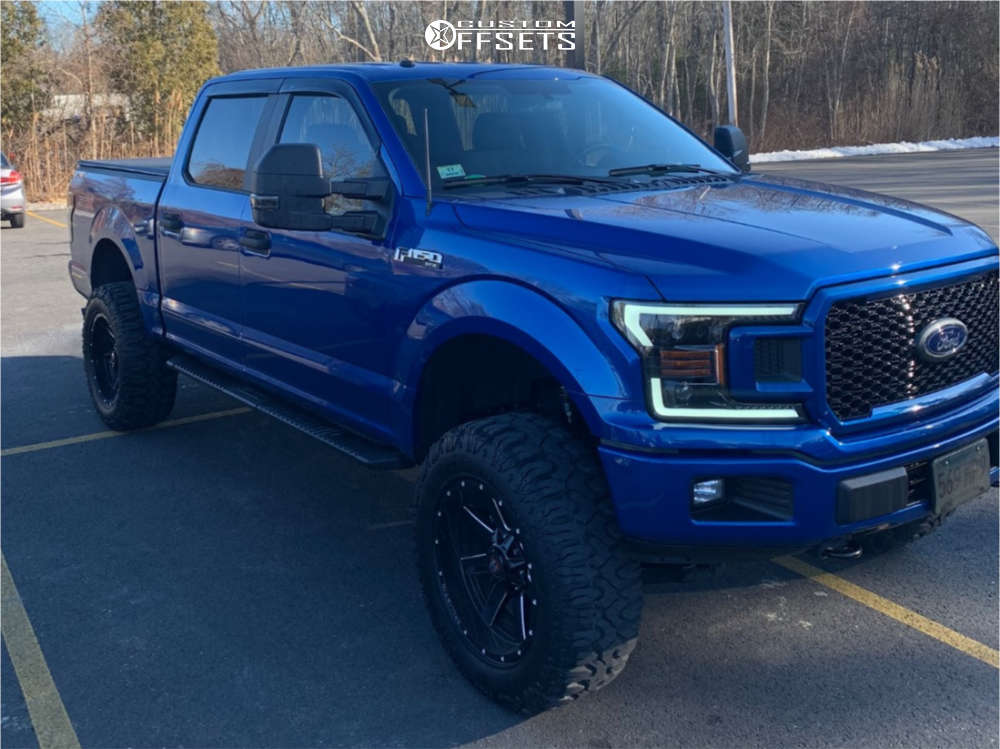 2018 Ford F-150 with 20x10 -24 Ballistic Rage and 35/12.5R20 Milestar Patagonia Mt and ...