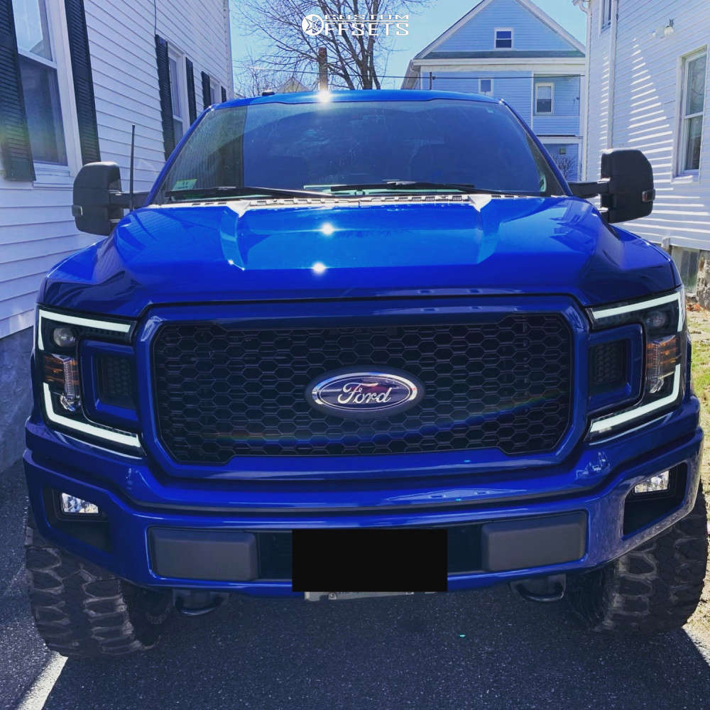 2018 Ford F-150 with 20x10 -24 Ballistic Rage and 35/12.5R20 Milestar Patagonia Mt and ...
